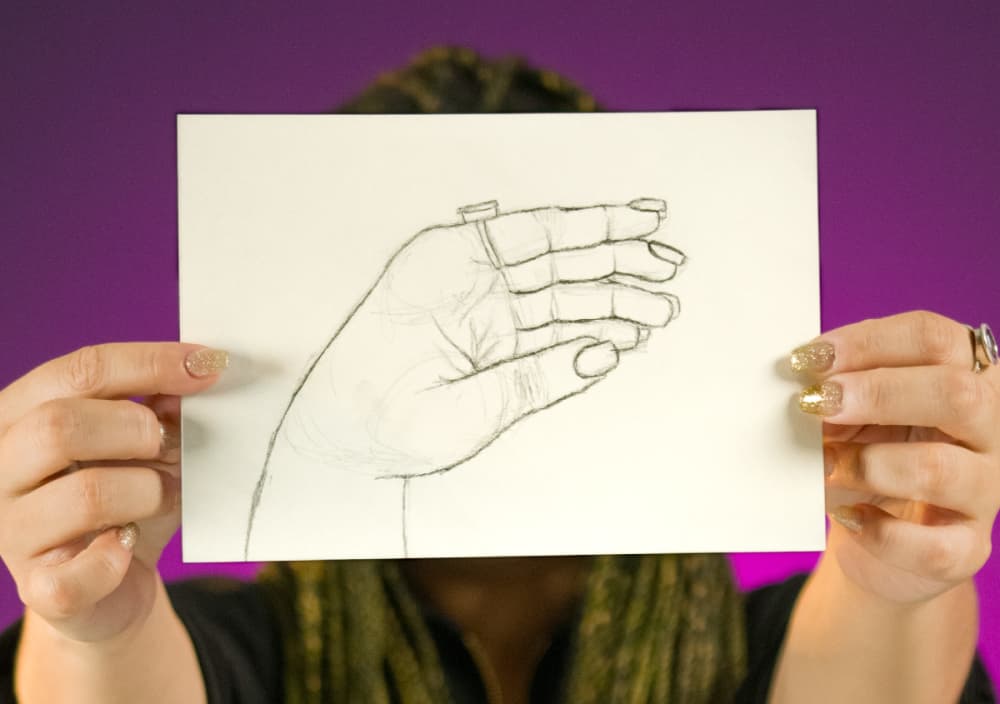 Sketch A Hand: Beginner - Cupixel