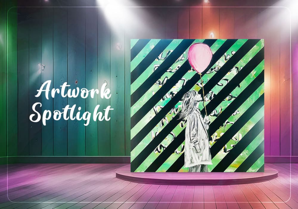 Artwork Spotlight: Woman With Balloon - Cupixel