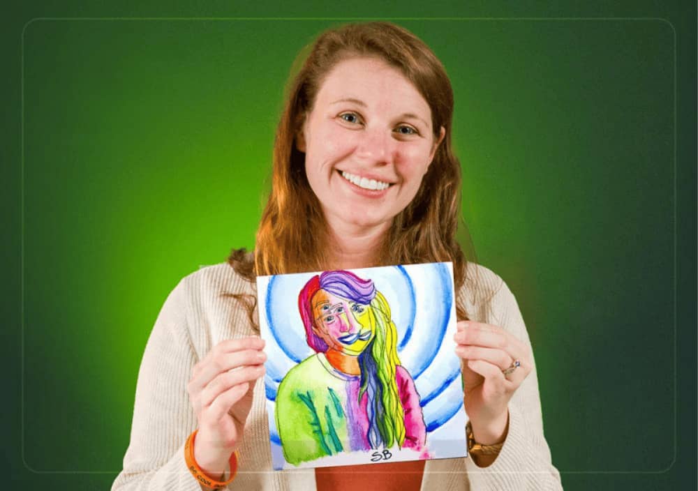 Warped Self Portrait - Cupixel