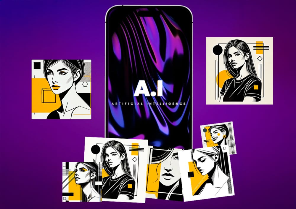 Generating An Outline: Abstract Minimalist Portrait - Cupixel