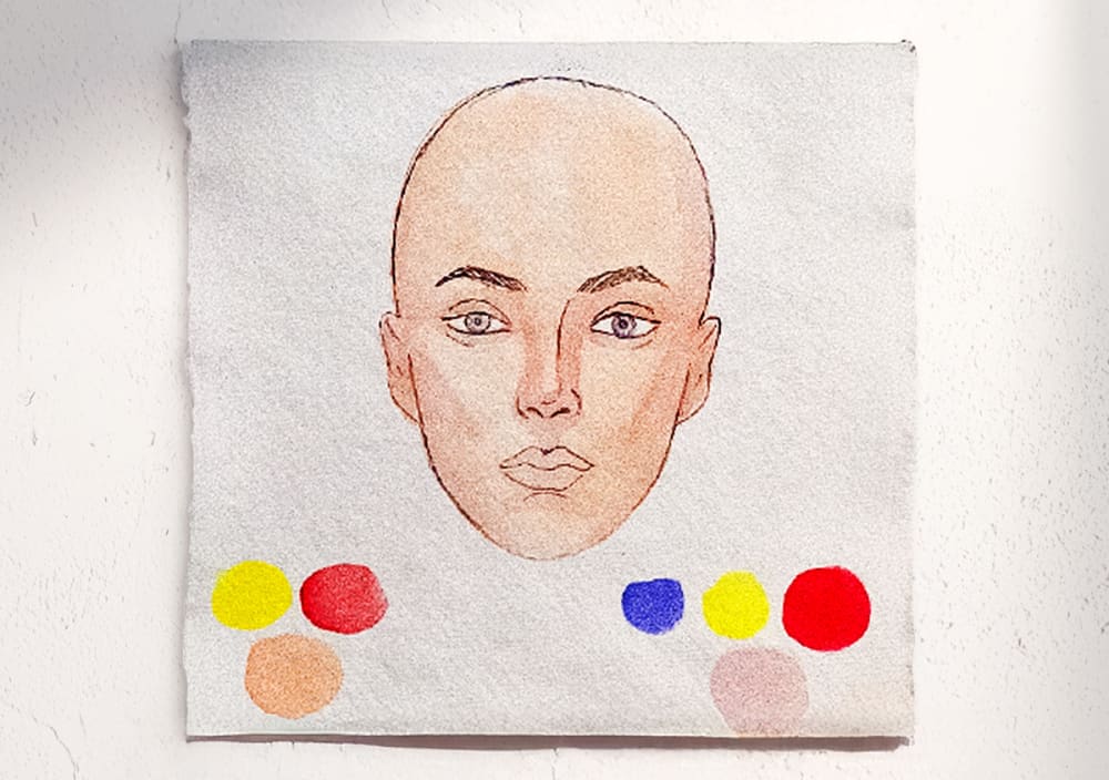 Watercolor Skin Tones: Fair/Light Color Mixture - Cupixel