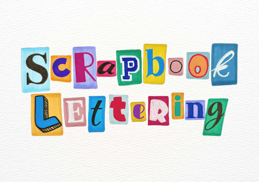 Creative Break Replay: "Scrapbook" Lettering - Cupixel