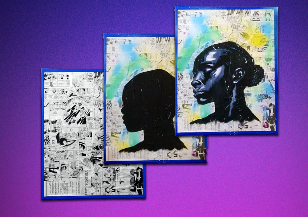 Dramatic Mixed-Media Portrait Collage- Intro & Tools - Cupixel