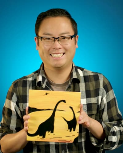 Sunset-osaurus - Cupixel