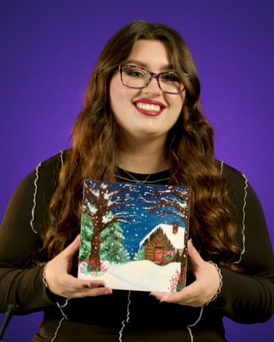 Winter Cabin - Cupixel