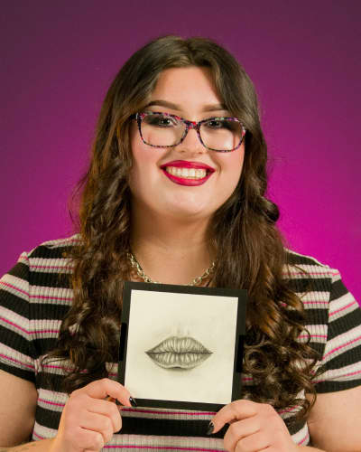 Live Replay: How to Draw Lips - Cupixel