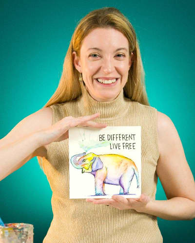 Animal Affirmations: Elephant - Cupixel