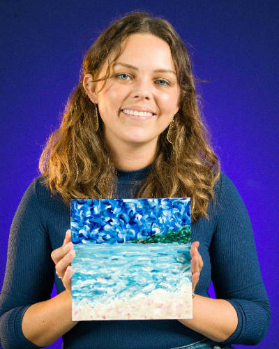 Impressionism: Beach Scene - Cupixel