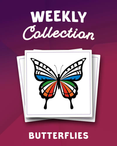 The Butterfly Collection - Cupixel