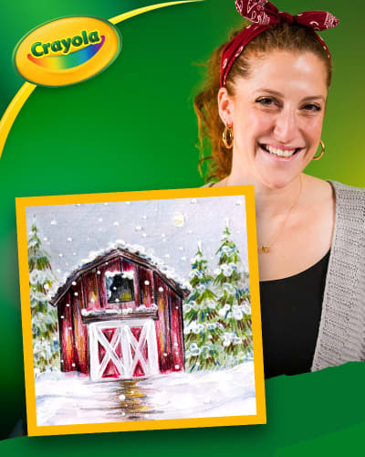 Cozy Winter Barn - Cupixel