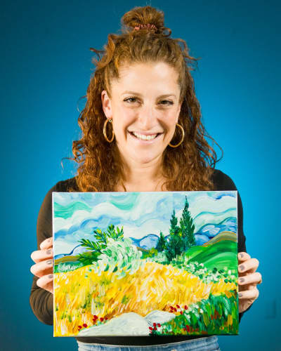 Van Gogh Style Landscape - Cupixel