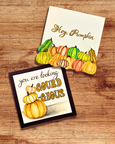 DIY Fall Pun Card With The Greeting Card Set - Cupixel