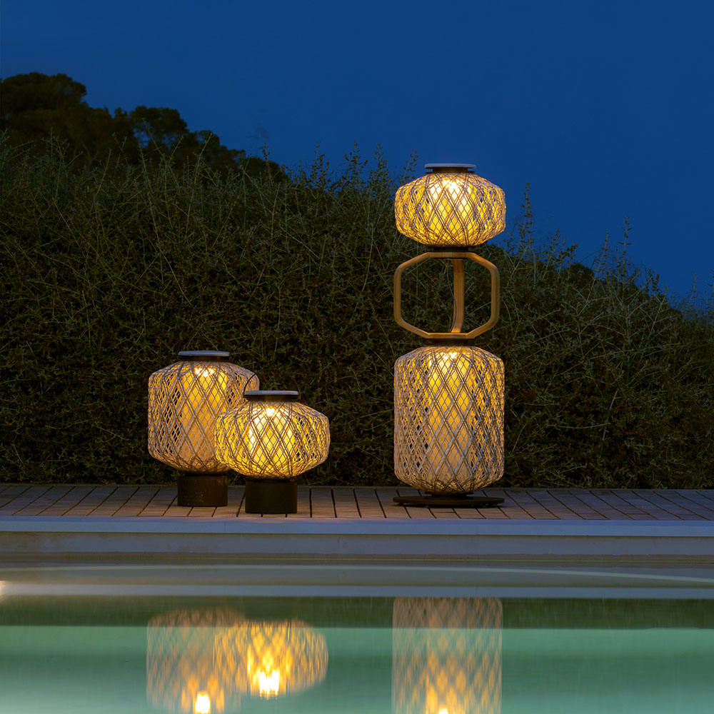 DEDON THE OTHERS Hand-Woven Lanterns | CurranOUTDOOR