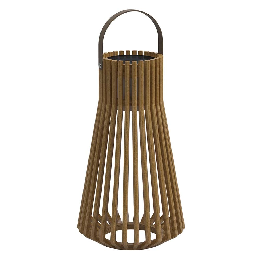 Gloster Ambient Ray Teak Lantern | CurranHOME