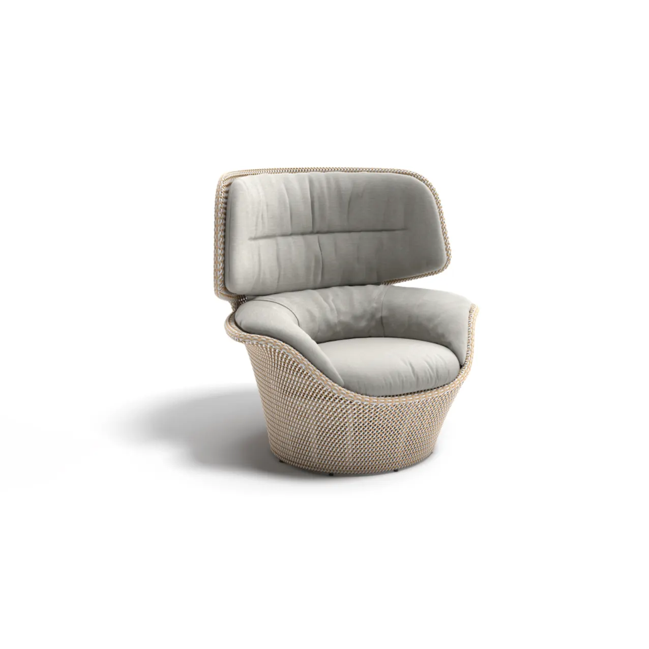 DEDON SEASHELL GRAND Wing chair | CurranOUTDOOR