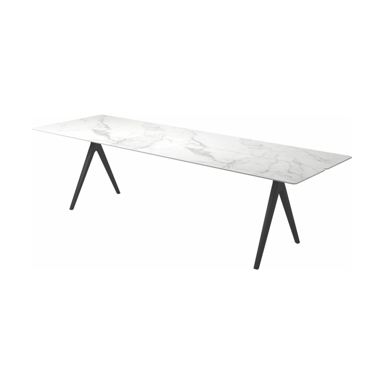 Gloster Split 110" Dining Table | CurranOUTDOOR