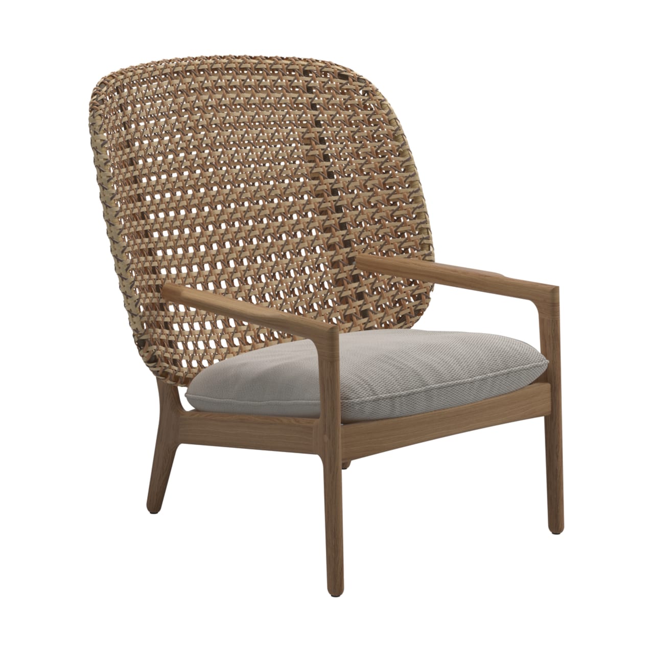 Gloster Kay High Back Lounge Chair | CurranOUTDOOR