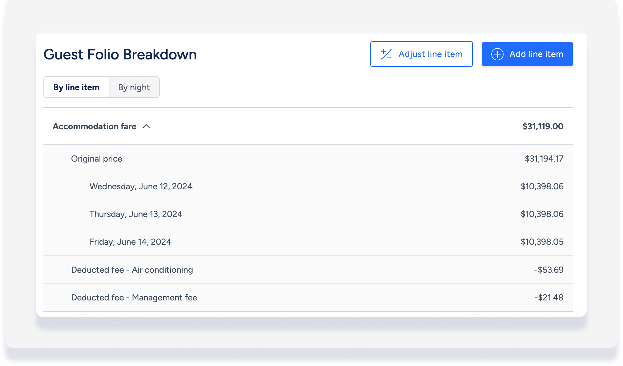 Beta: Bundling and deducting additional fees – Guesty Help Center