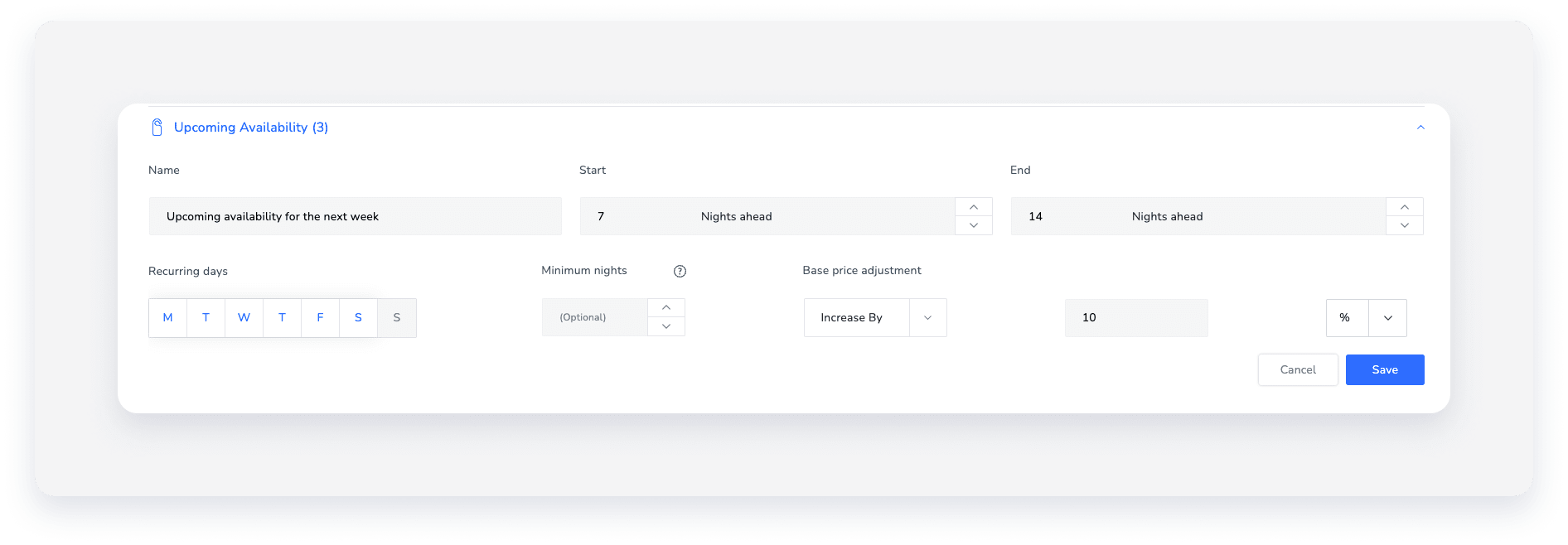 Managing rate strategies – Guesty Help Center