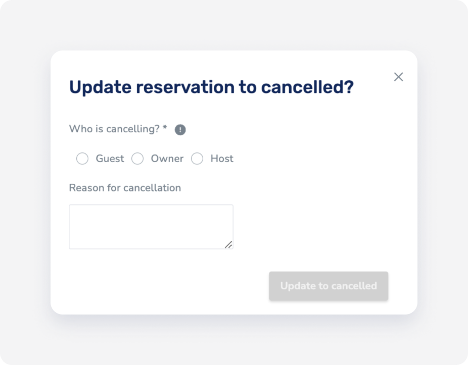 Canceling a reservation – Guesty Help Center