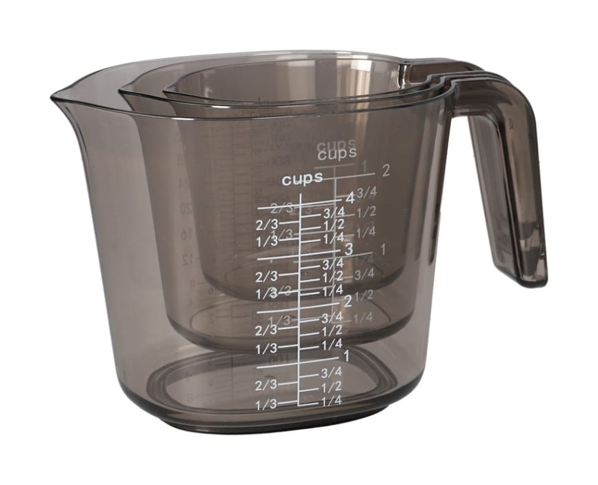 Plastic Measuring Jugs 3pcs | Danny Home