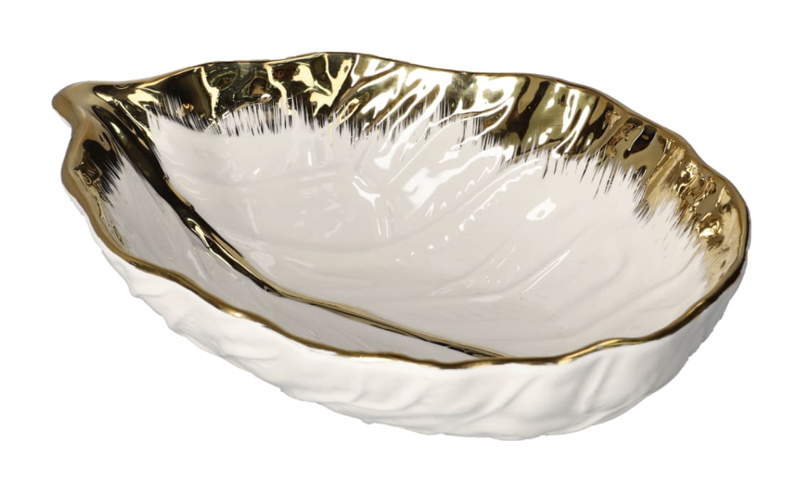 Medium Leaf Shaped Bowl 26cm | Danny Home