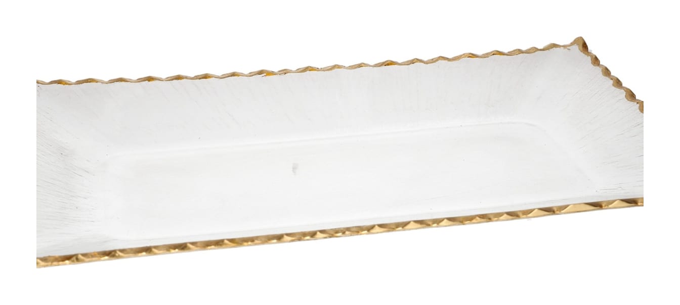 Rectangle Glass Serving Platter 42cm | Danny Home
