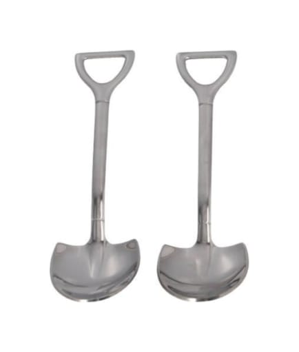 Long Handle Dessert Spoon 2pcs 17.4cm | Danny Home