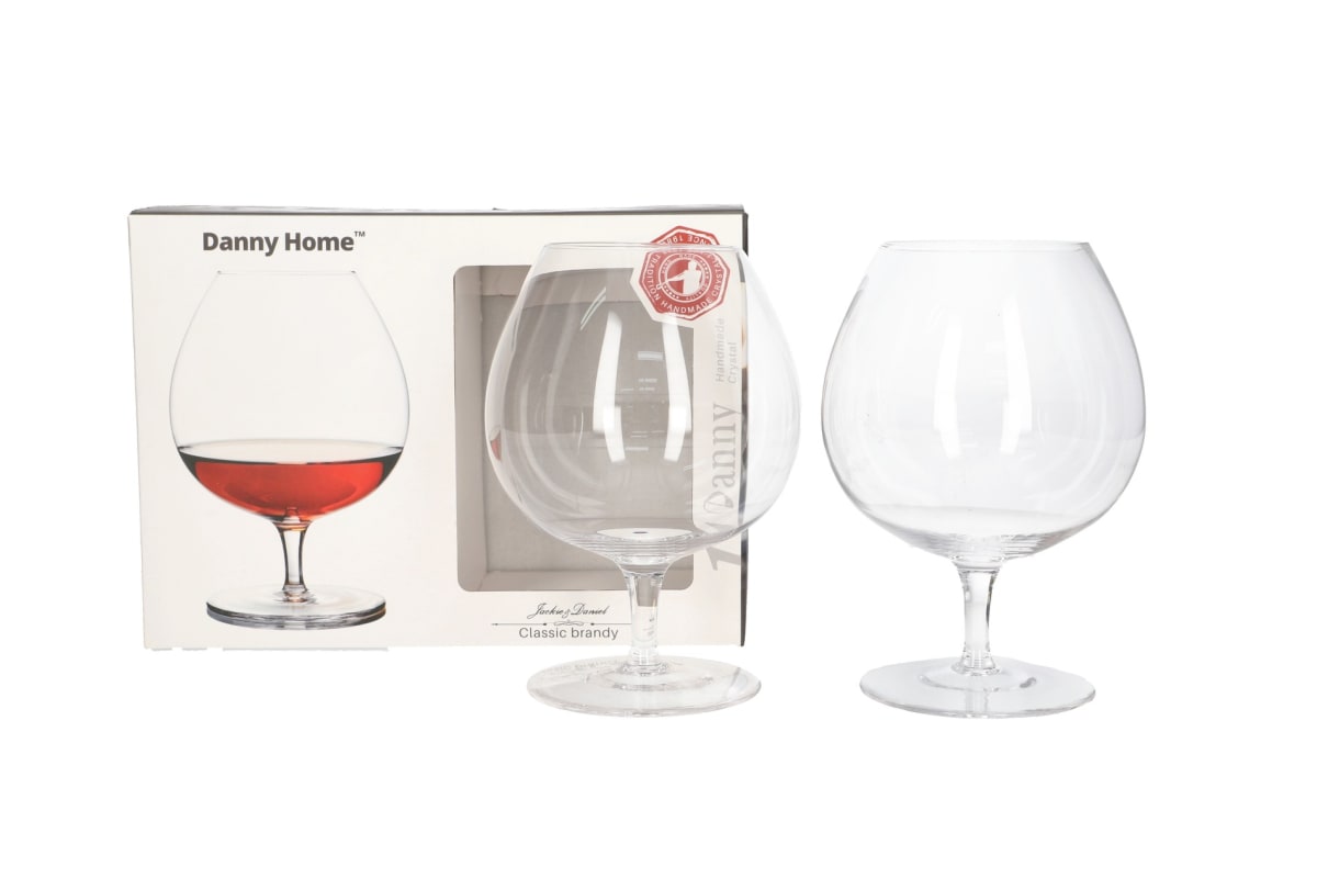 Classic Brandy Glasses 2pcs 15.8cm | Danny Home