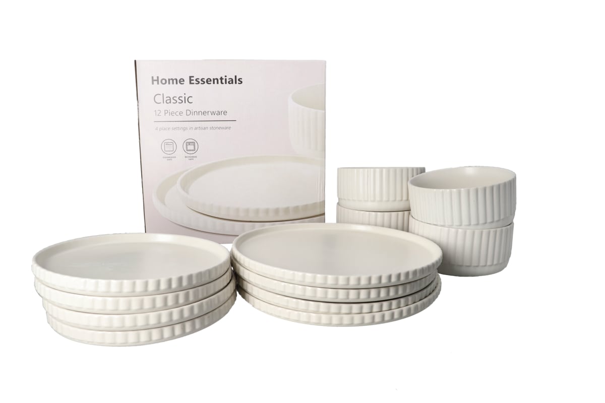 Classic Ceramic Dinner Set 12pcs | Danny Home