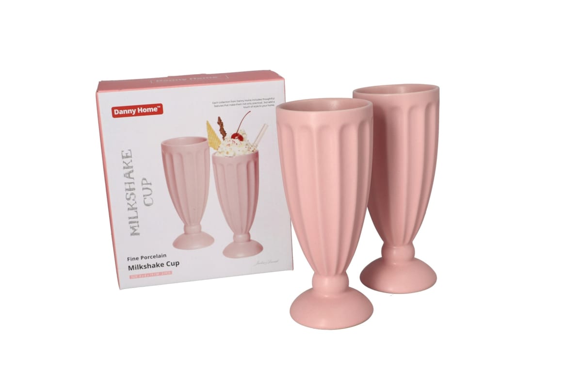 Milkshake Cups Set 2pcs 8cm | Danny Home