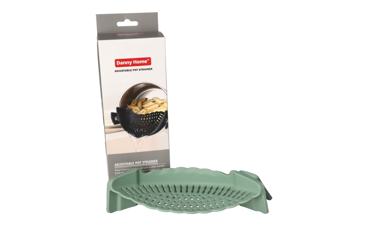 Silicone Adjustable Pot Strainer 21.8cm | Danny Home