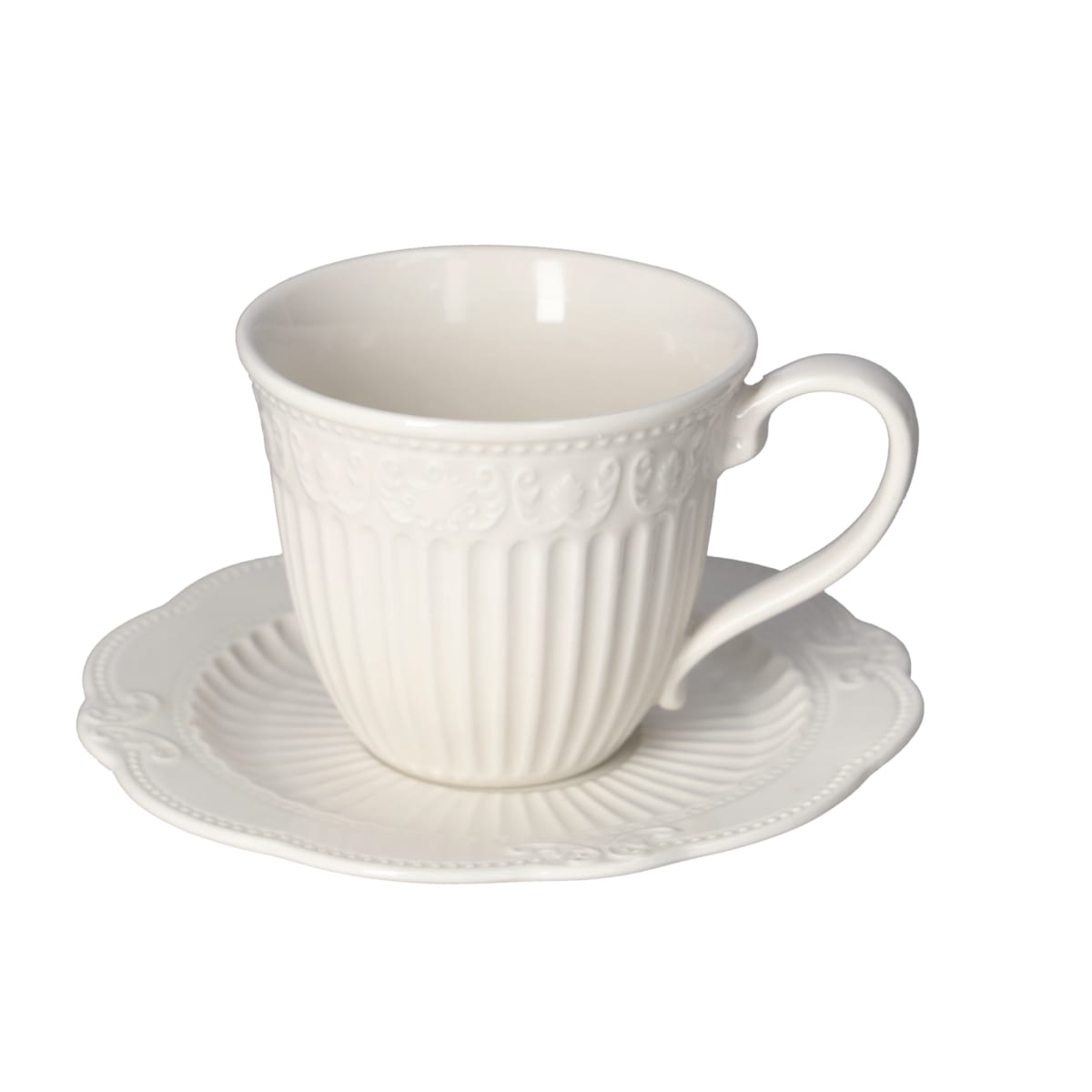 Ceramic Cup & Saucer Set 2pcs | Danny Home