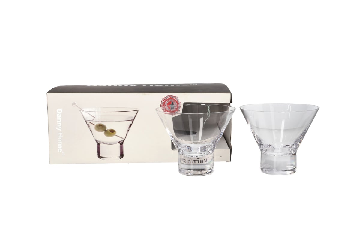 Martini Glasses Set 2pcs 9cm | Danny Home