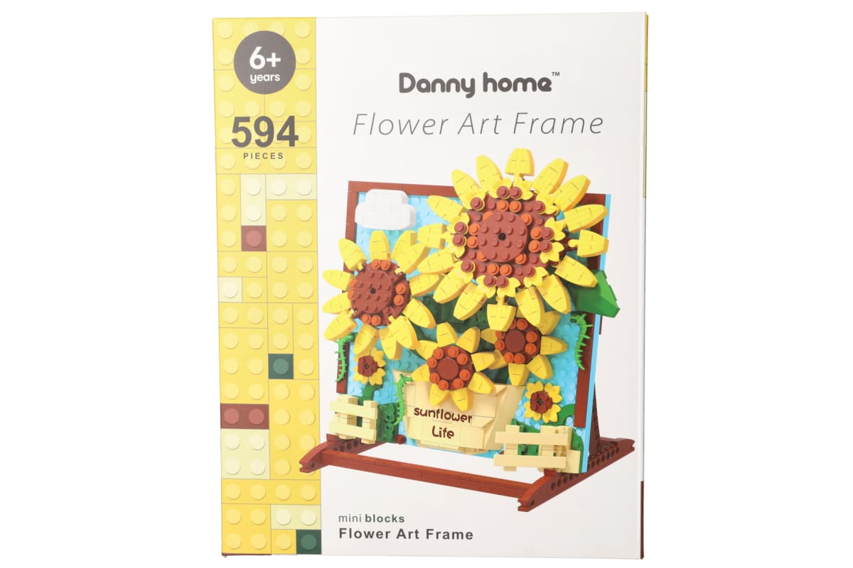 Flower Art Frame Building Blocks 594pcs | Danny Home