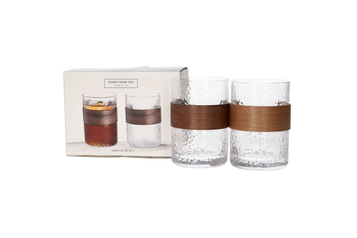 Whisky Glasses Set 2pcs 310ml | Danny Home