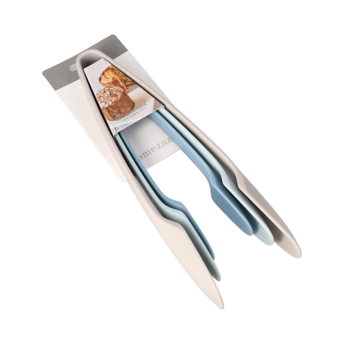 Plastic Food Tong Set 3Pcs | Danny Home