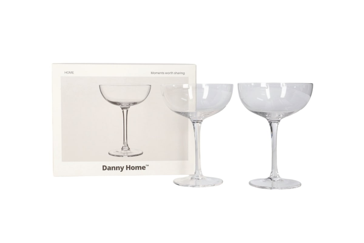 Mini Cocktail Glasses Set 2pcs 12.5cm | Danny Home