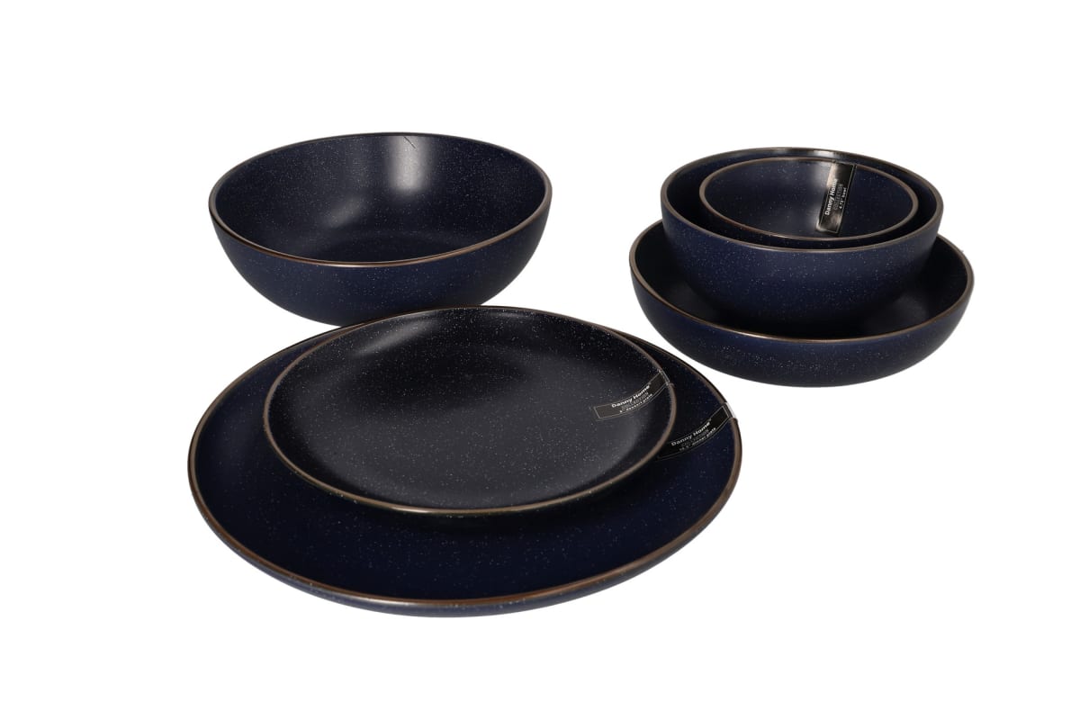 Speckled Blue Dinner Plate 26cm | Danny Home