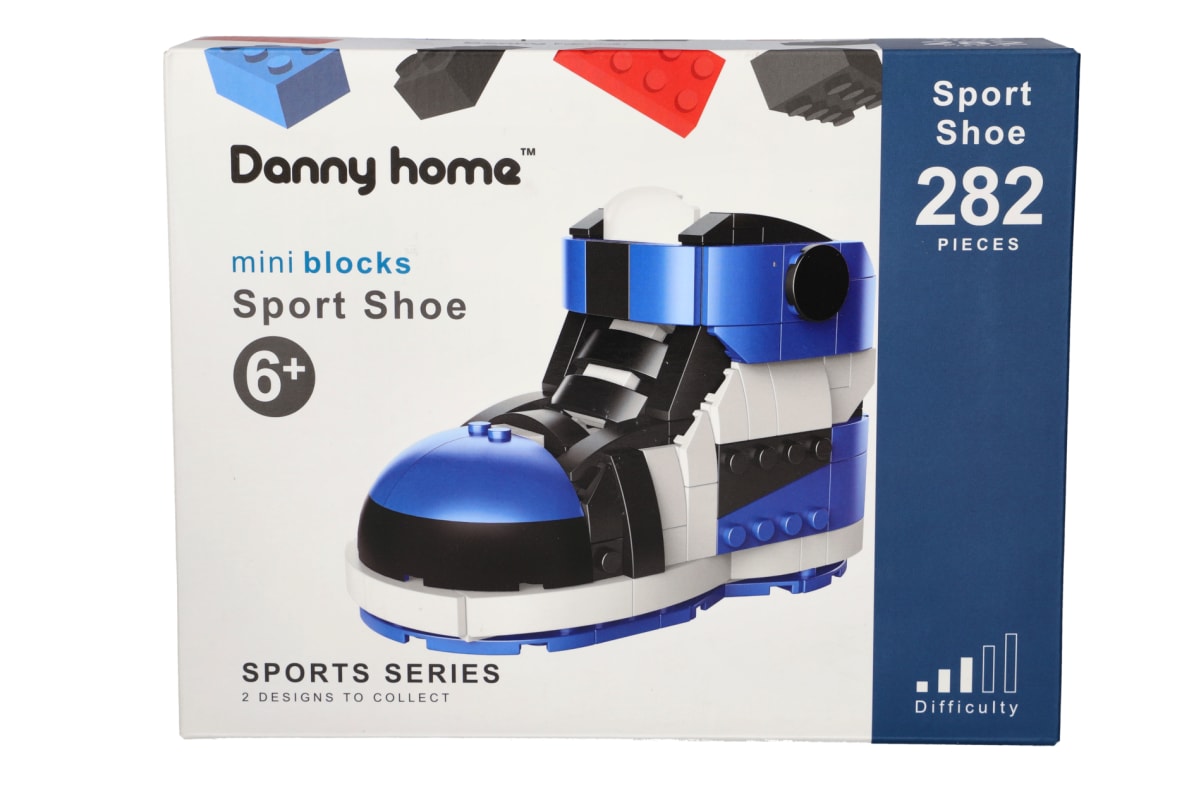 Sport Shoe Building Blocks Toy Set 282pcs | Danny Home