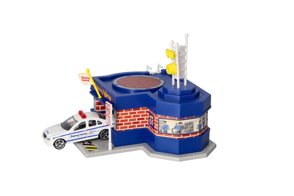 Police Station Toy Set 2pcs | Danny Home