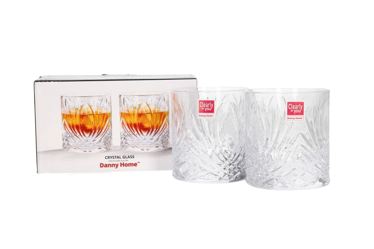 Whisky Glass Set 2pcs 200ml | Danny Home