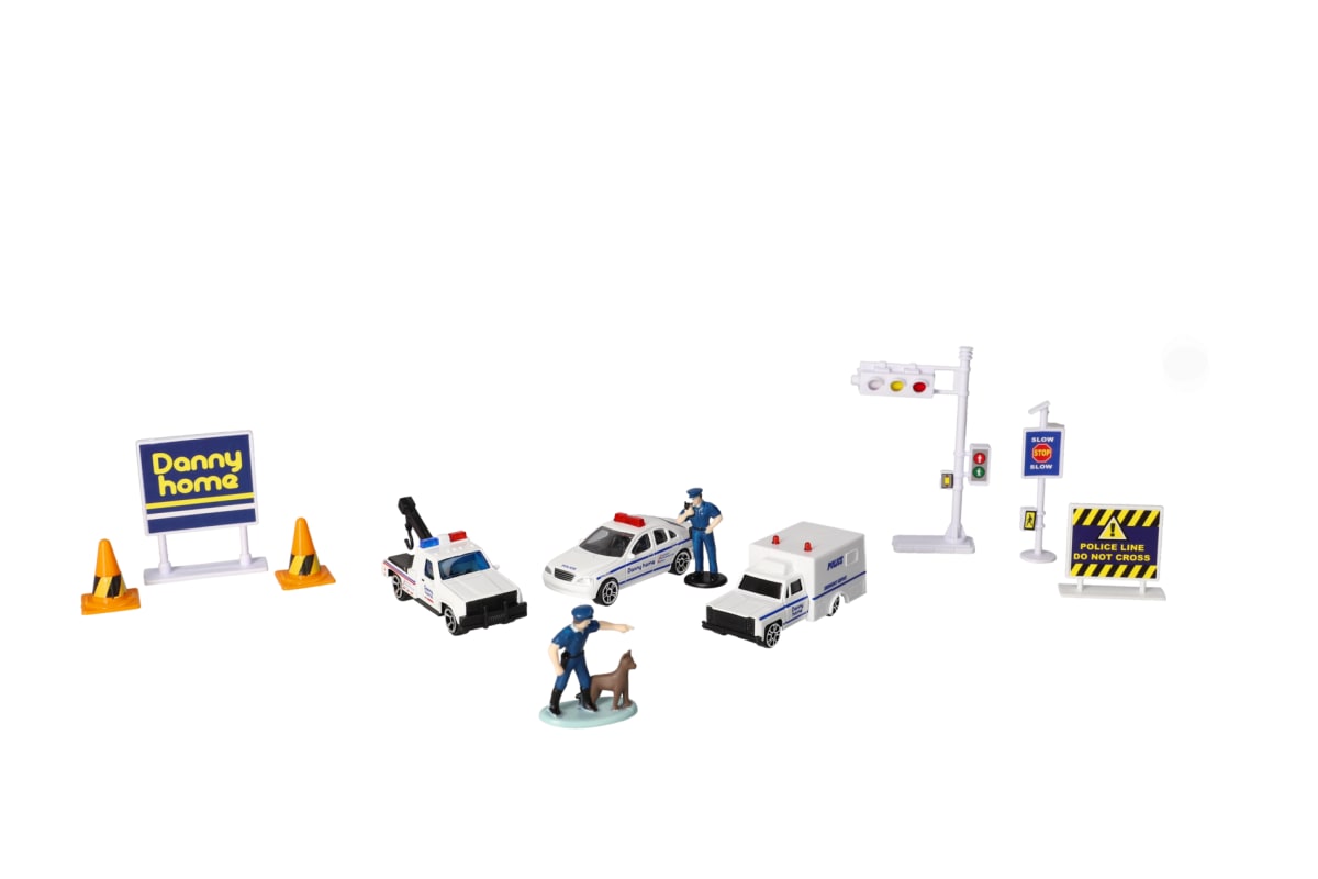 Mini Police Rescue Set 11pcs | Danny Home
