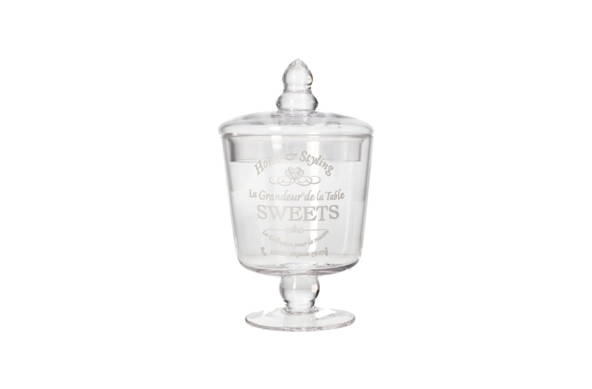 Glass Sweets Jar 20cm | Danny Home