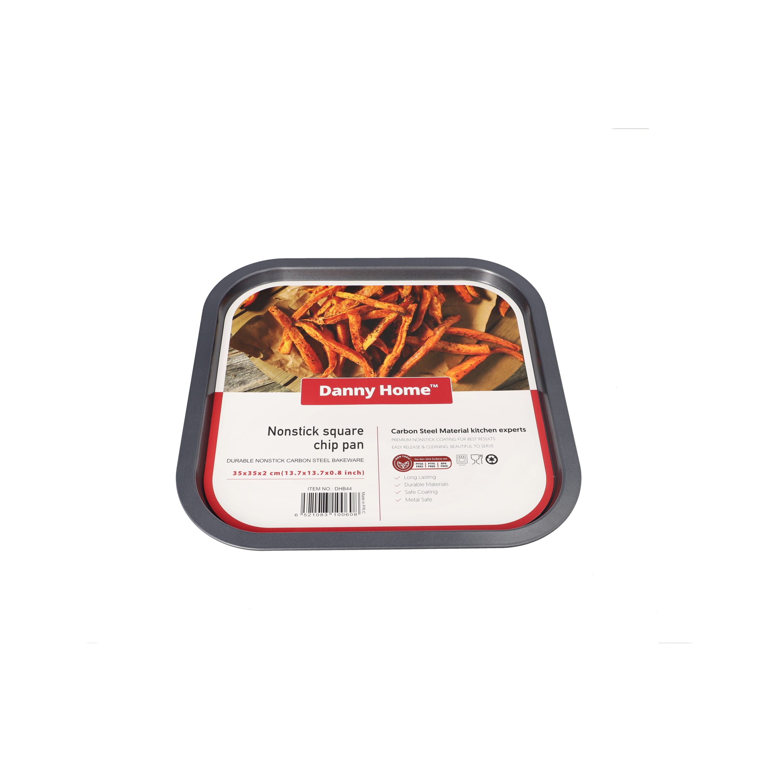 Nonstick Square Chip Pan 35cm | Danny Home