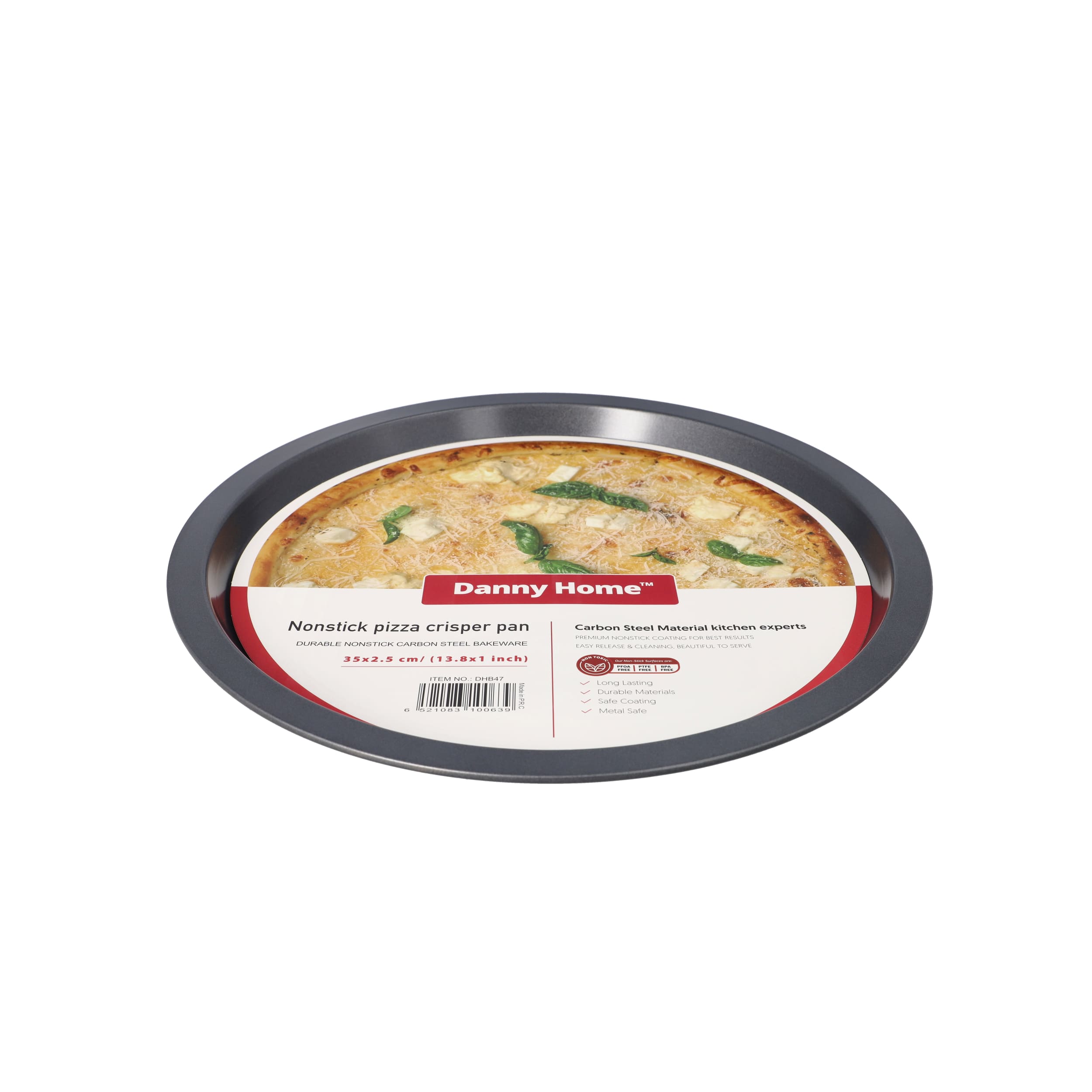 Nonstick Pizza Crisper Pan 35cm | Danny Home