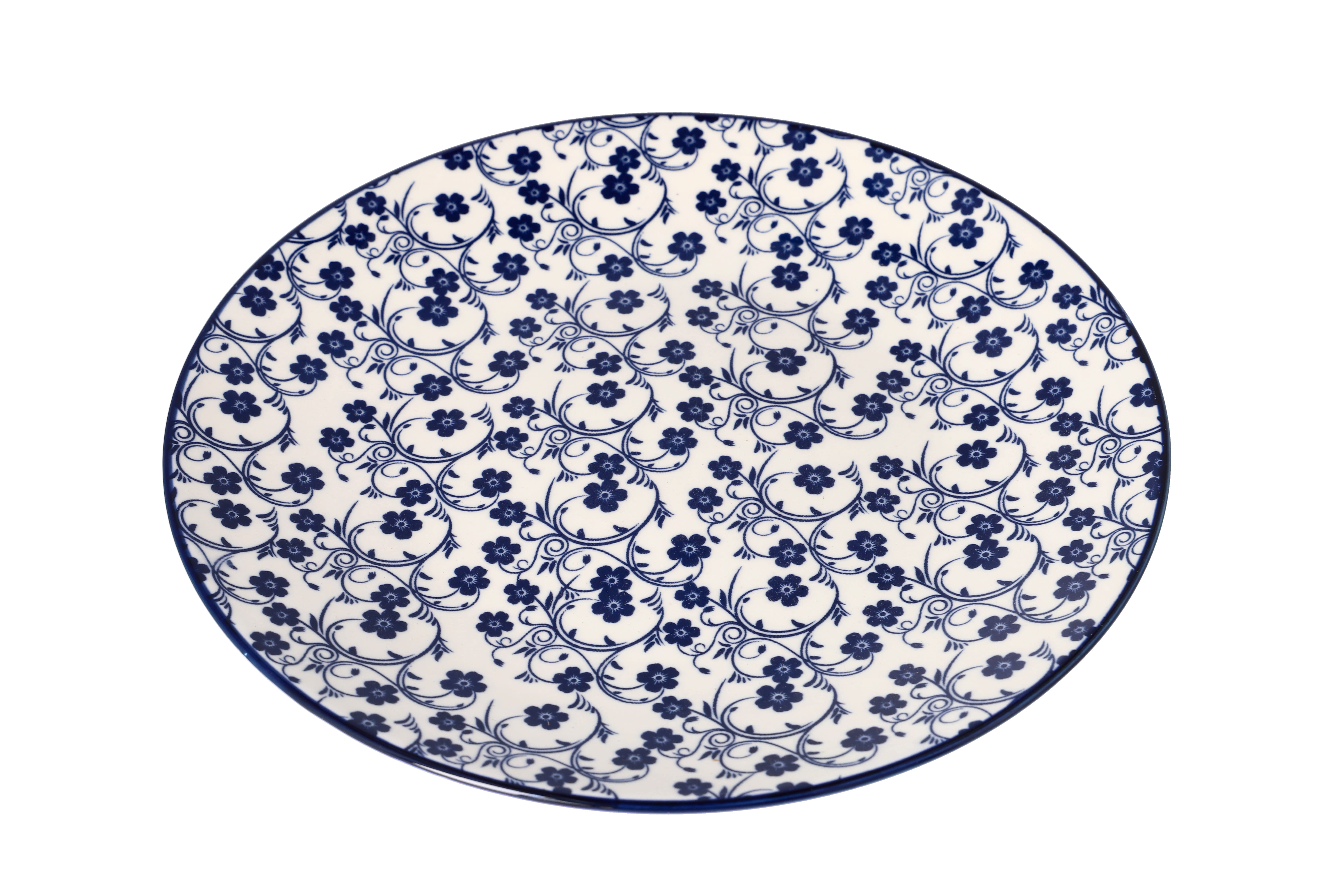 Floral Design Dinner Plate 27cm | Danny Home