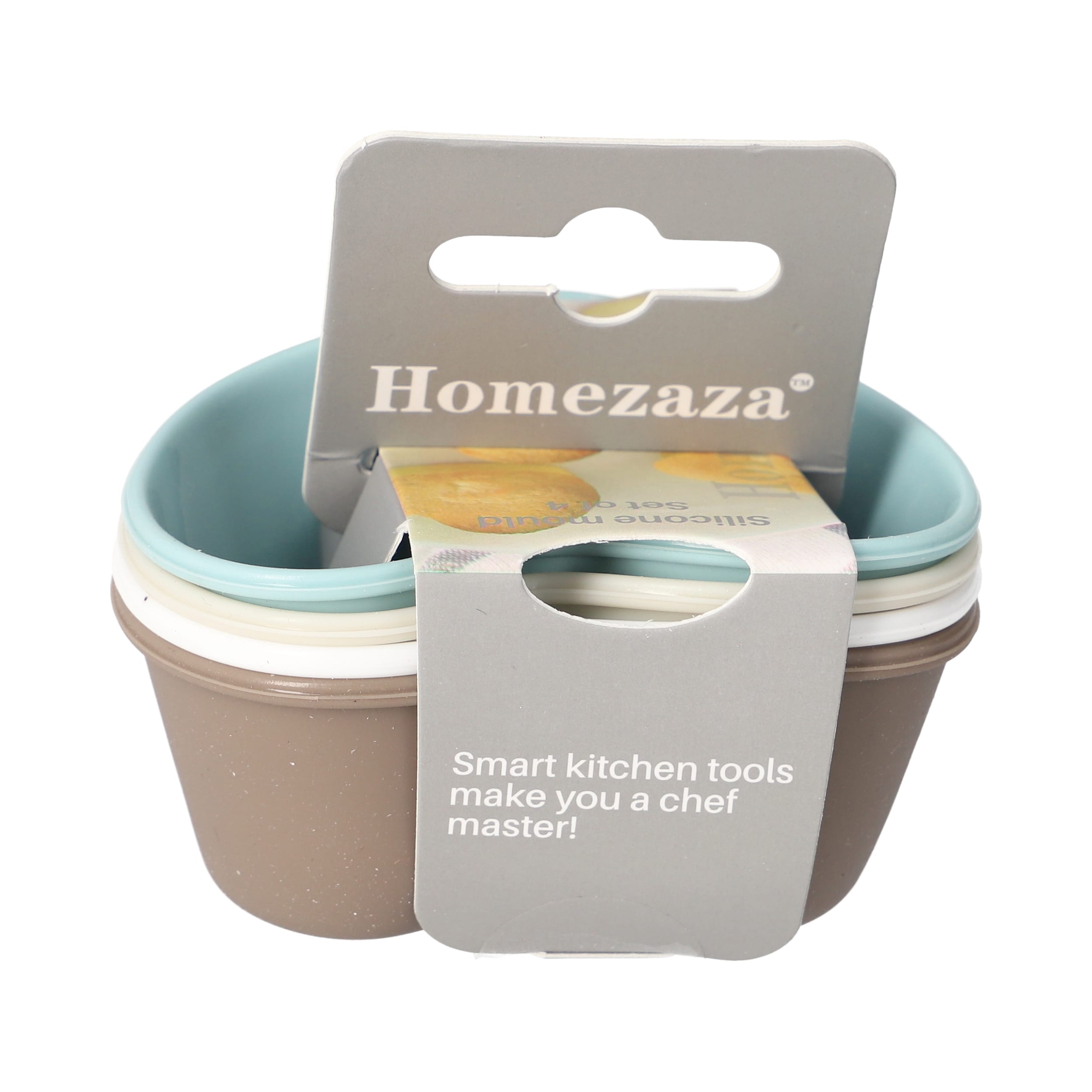 Silicone Heart Cake Moulds 4Pcs 7cm | Danny Home