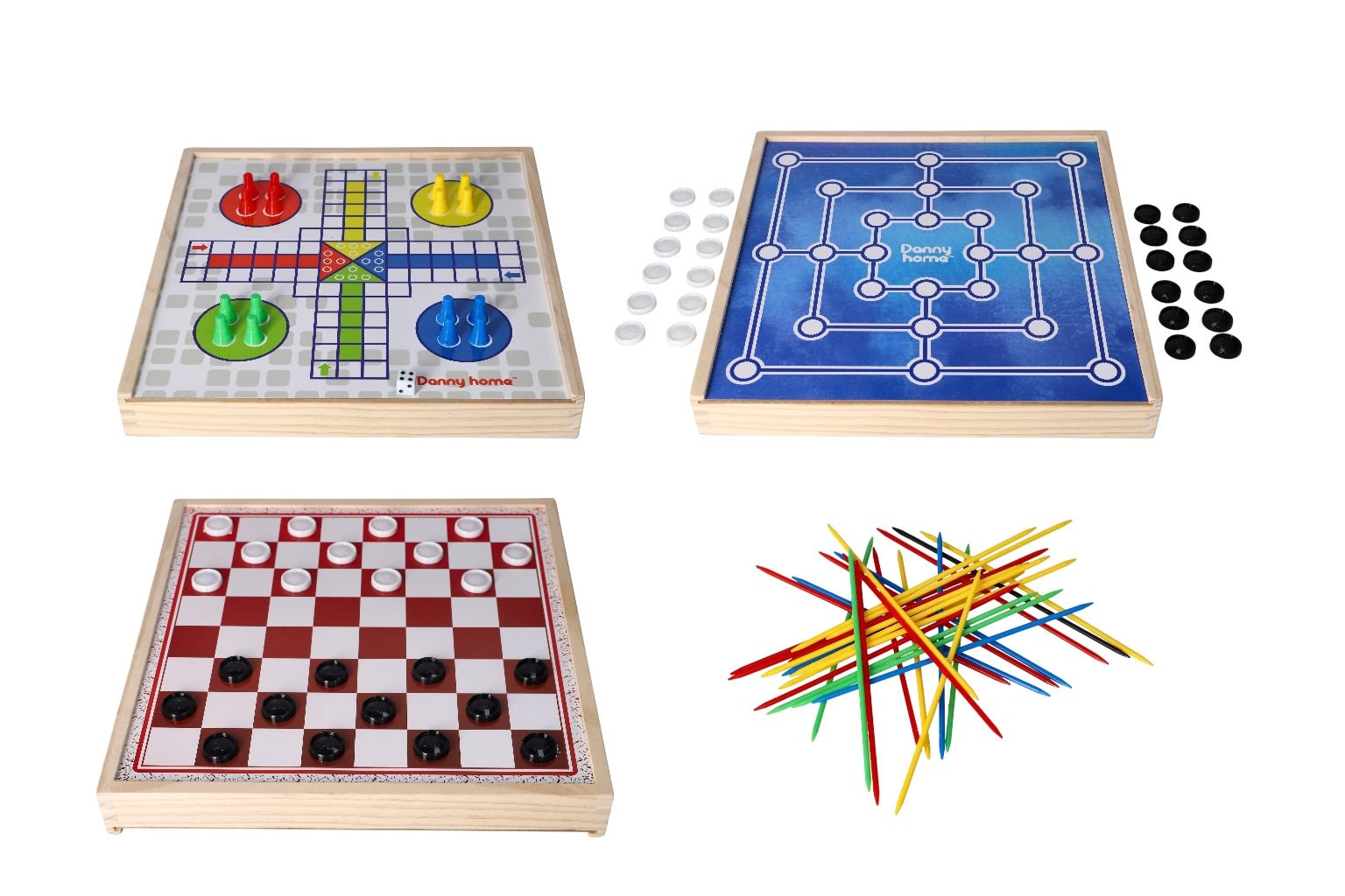 4-in-1 Combo Game For 4 Players | Danny Home