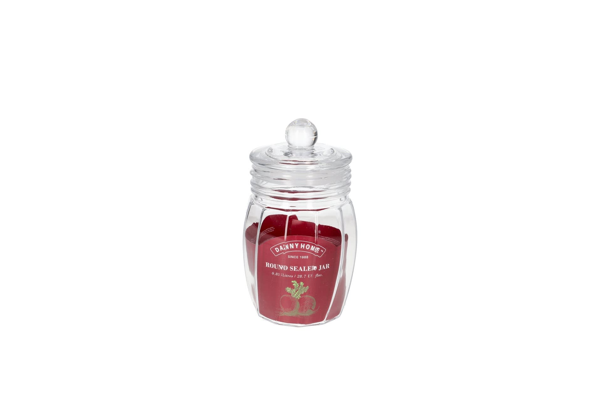 Sealed Glass Jar 0.85L | Danny Home